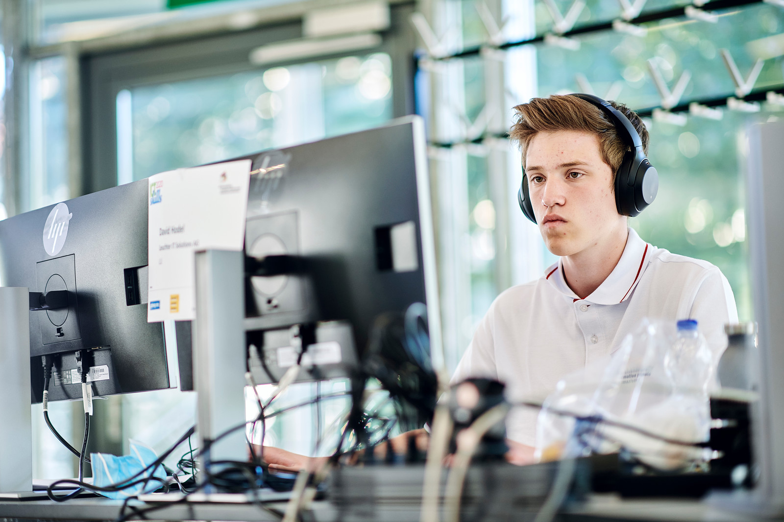 David Hodel: 3. Platz an der Schweizermeisterschaft ICTskills 2020